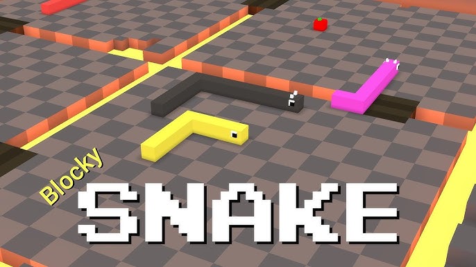 Blocky Snake: Game Rắn Khối Vuông Cực Cuốn Trên Poki